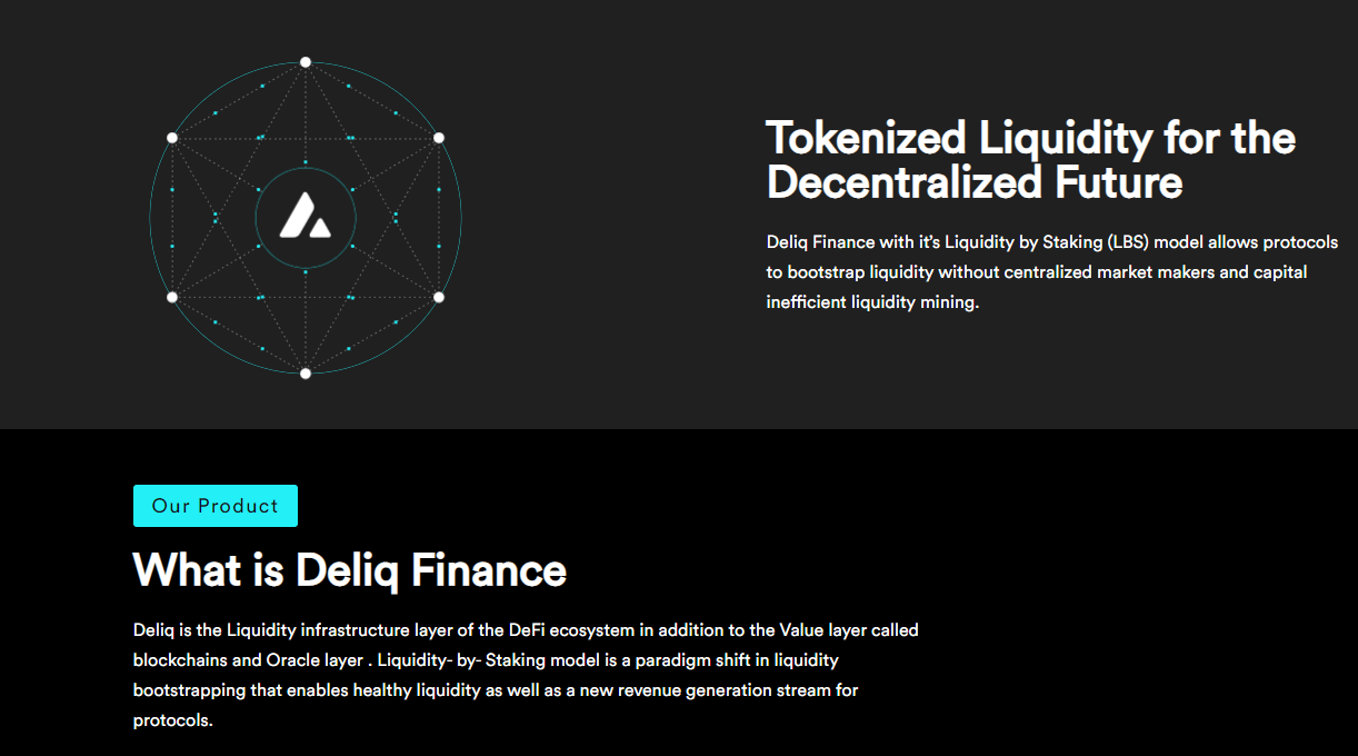 Deliq Finance - Giao thức cung cấp thanh khoản trên Avalanche - xgems.net