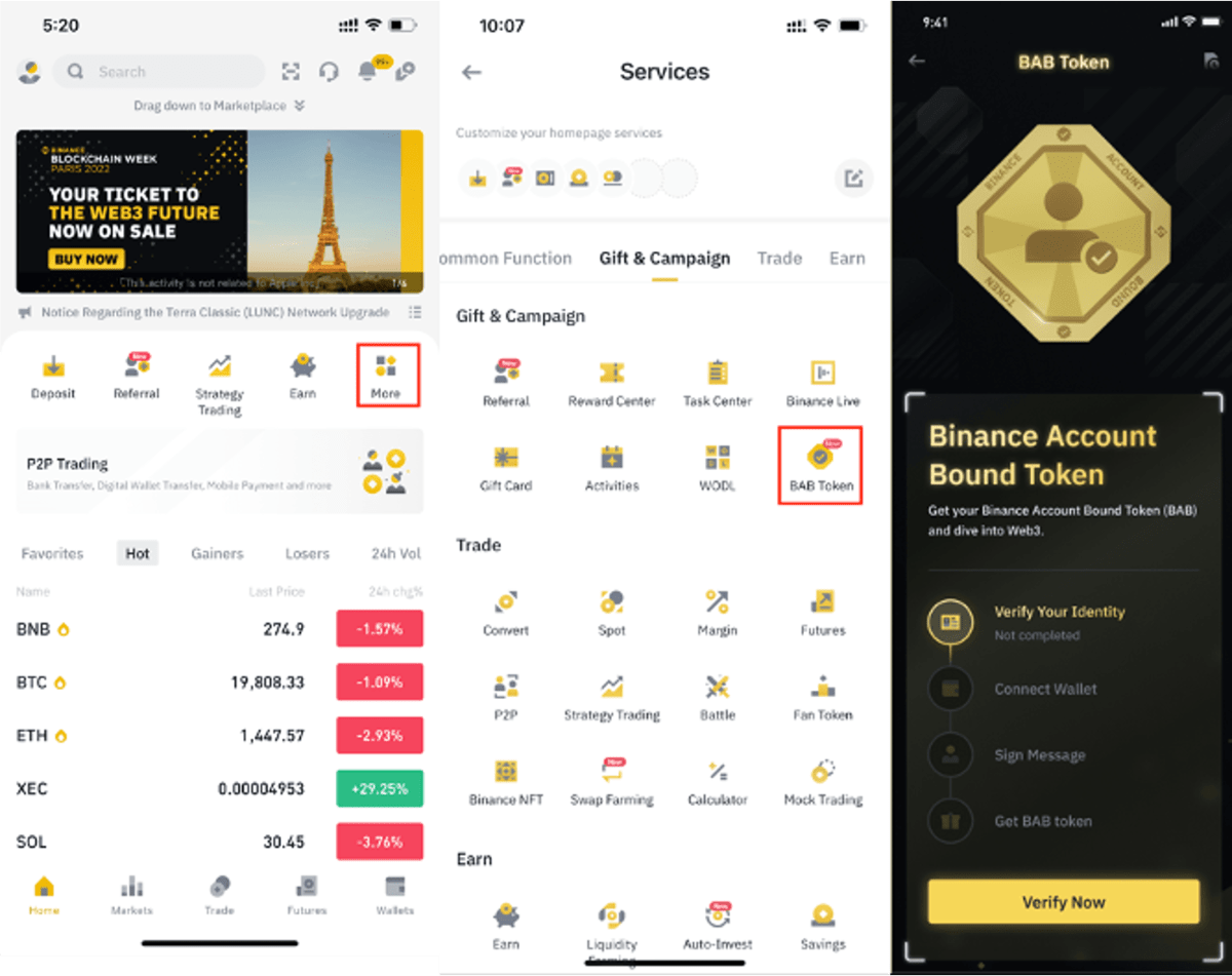 BAB token là gì? Soul-bound Token đầu tiên trên BNB Chain - xgems.net