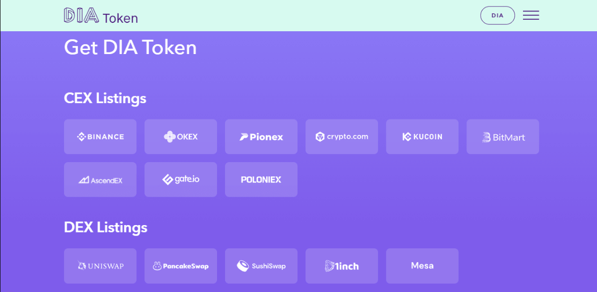 DIA Protocol (DIA) là gì? Tổng quan về dự án DIA Protocol - xgems.net